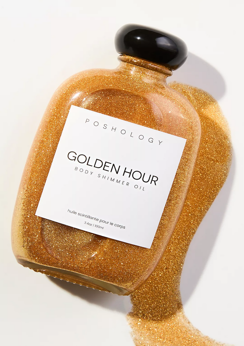 Golden Hour Body Shimmer Oil – POSHOLOGY